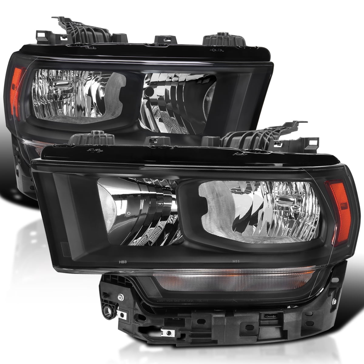 Customer reviews for Spec-D Tuning Black Headlights Compatible with ...