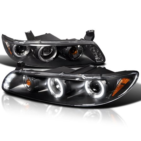 Spec-D Tuning 2LCLHP-GPX97-TM Pontiac Grand Prix Dual Halo Led Chrome ...