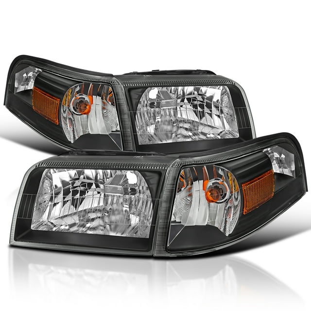 Spec-D Tuning Headlights + Corner Lights for 2006-2011 Mercury Grand ...