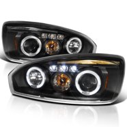 Spec-D Tuning Dual Halo LED Projector Headlights with Lens for 2003 ...