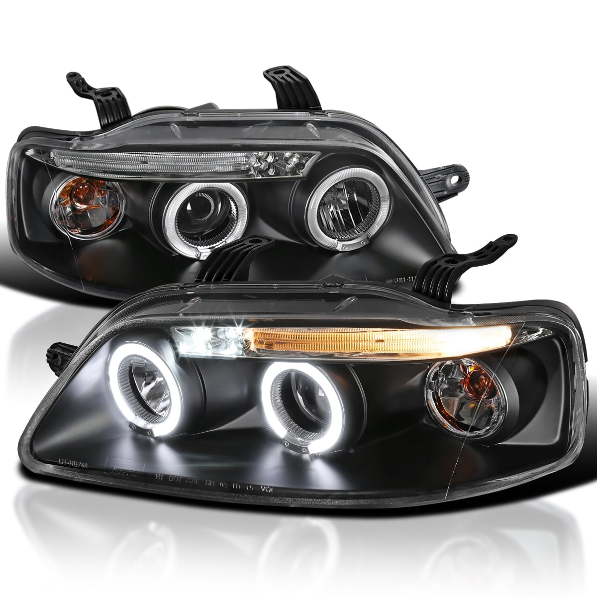 Spec-D Tuning Black Projector Headlights Compatible with 2004-2008 ...