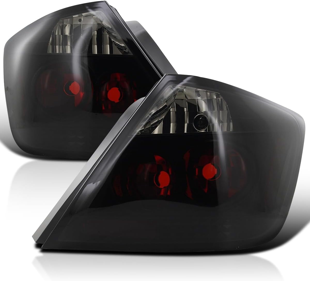 Spec-D Tuning Black Smoke Tail Lights Compatible with 2004-2010 Scion ...