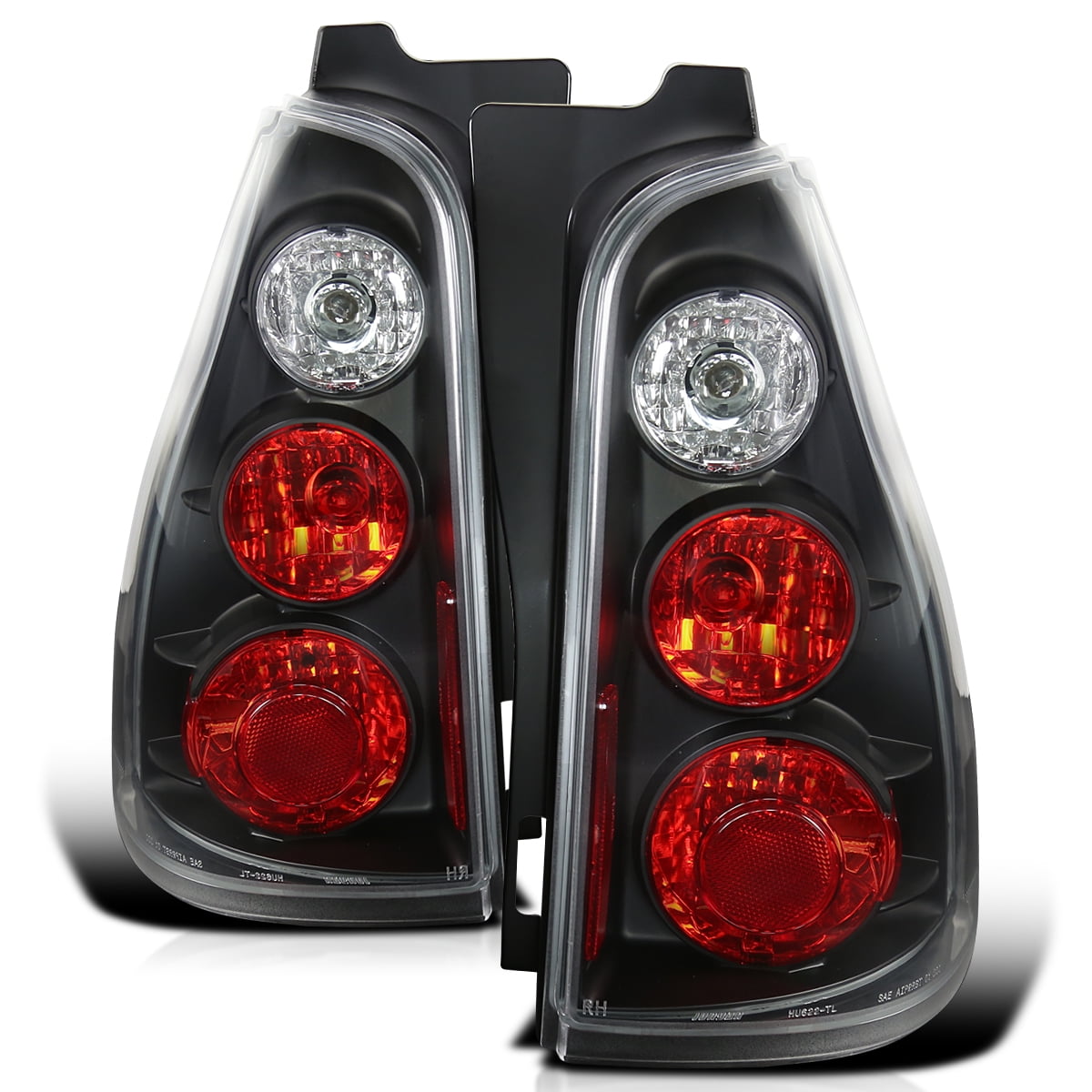Spec-D Tuning Black Altezza Tail Lights for Toyota 4Runner 2003-2005 ...