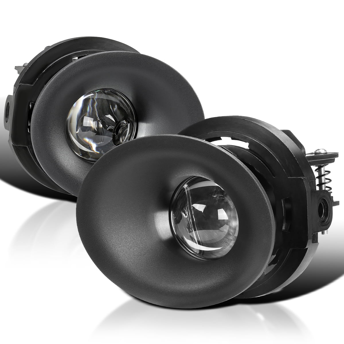 Spec-D Tuning Chrome Fog Lights + H11 Bulbs + Switch Compatible with ...