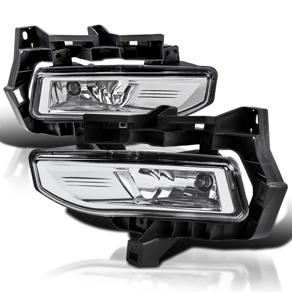 Spec-D Tuning Chrome Fog Lights w/ Switch and Wiring Harness Compatible ...