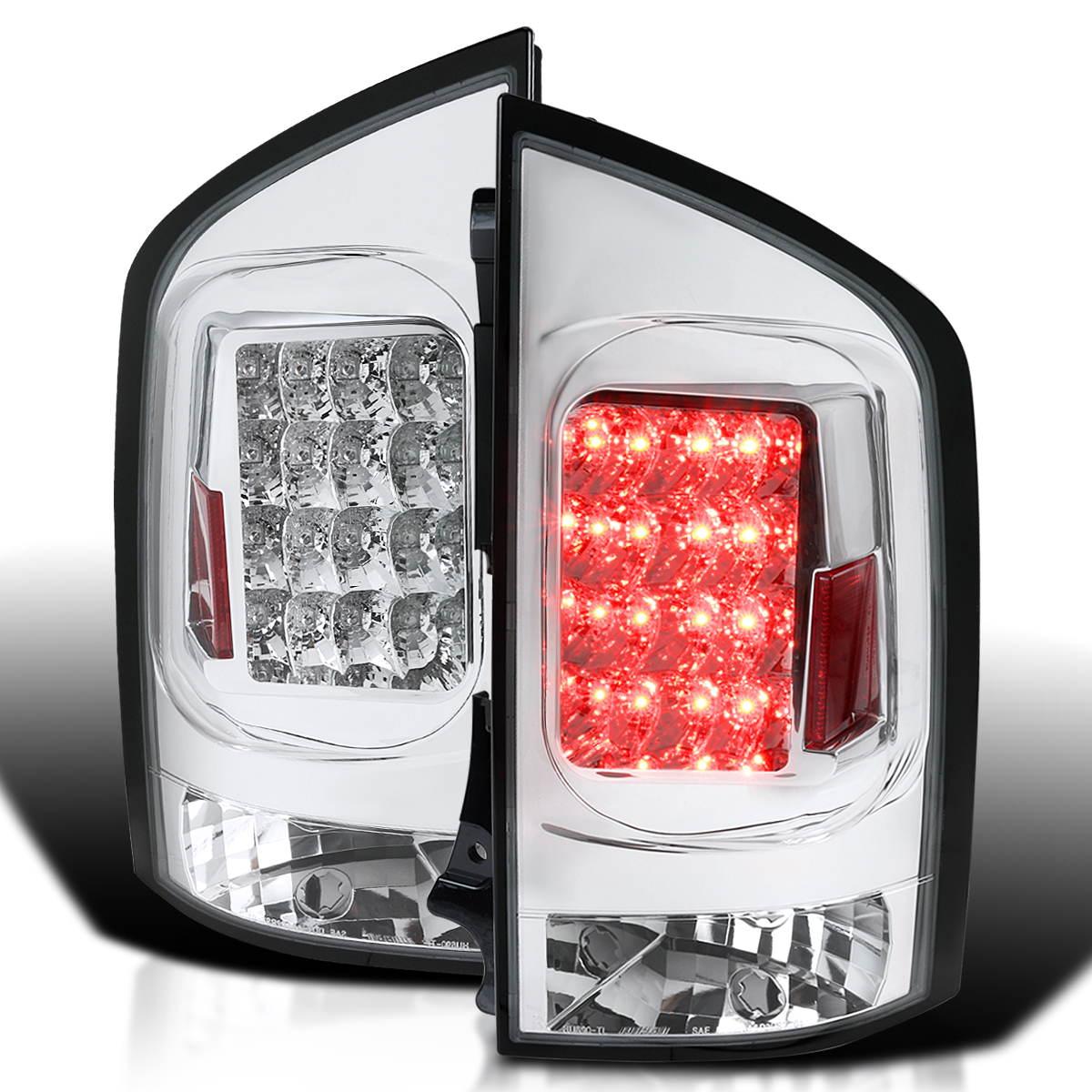 Spec-D Tuning Chrome LED Tail Lights Compatible with 2005-2015 Nissan ...