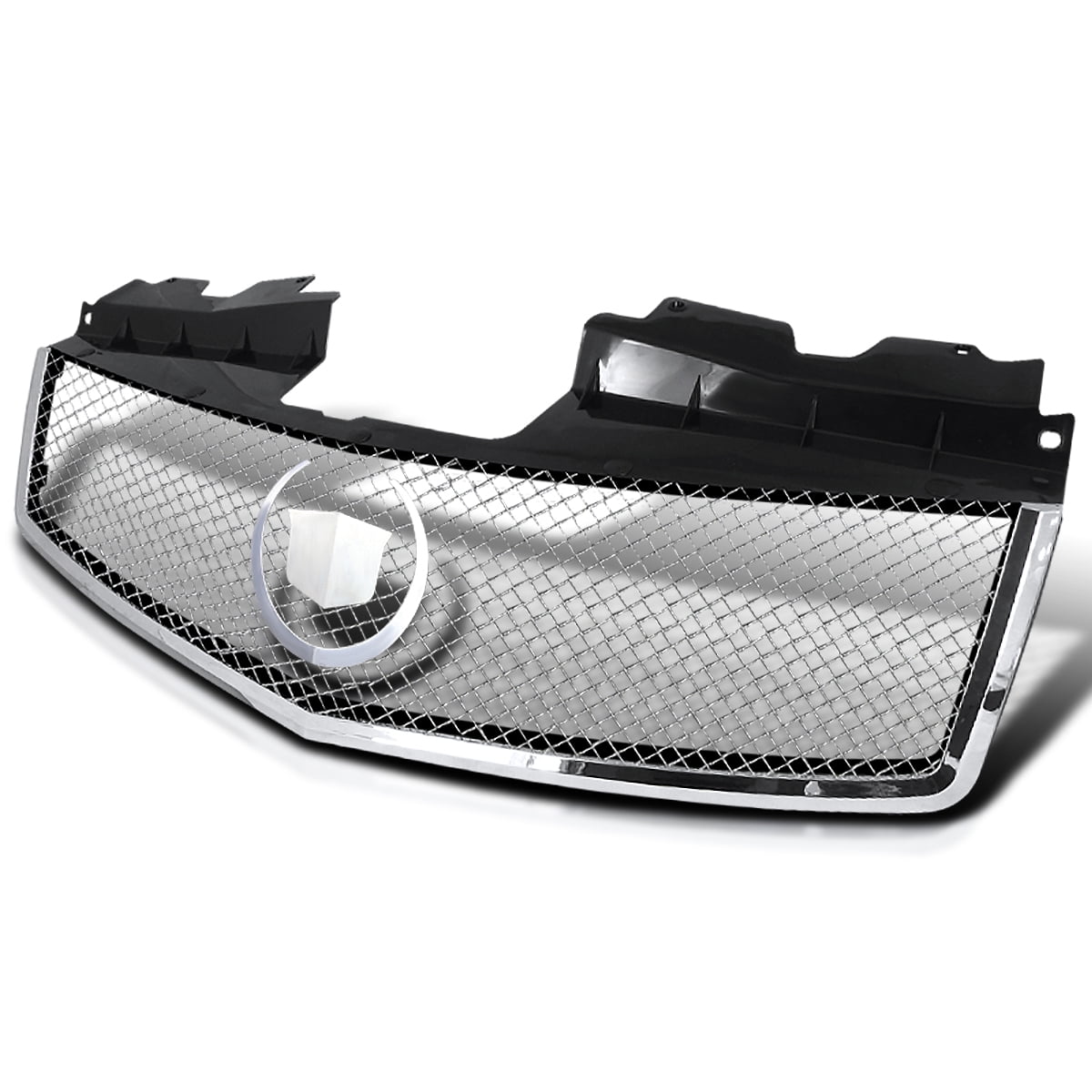 Spec-D Tuning ABS Plastic Chrome Mesh Front Grill Grille for 2003-2007 ...