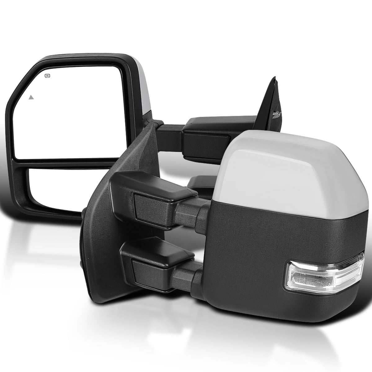 Spec-D Tuning Chrome Power Heated Tow Mirrors w/ Temperature Sensor ...