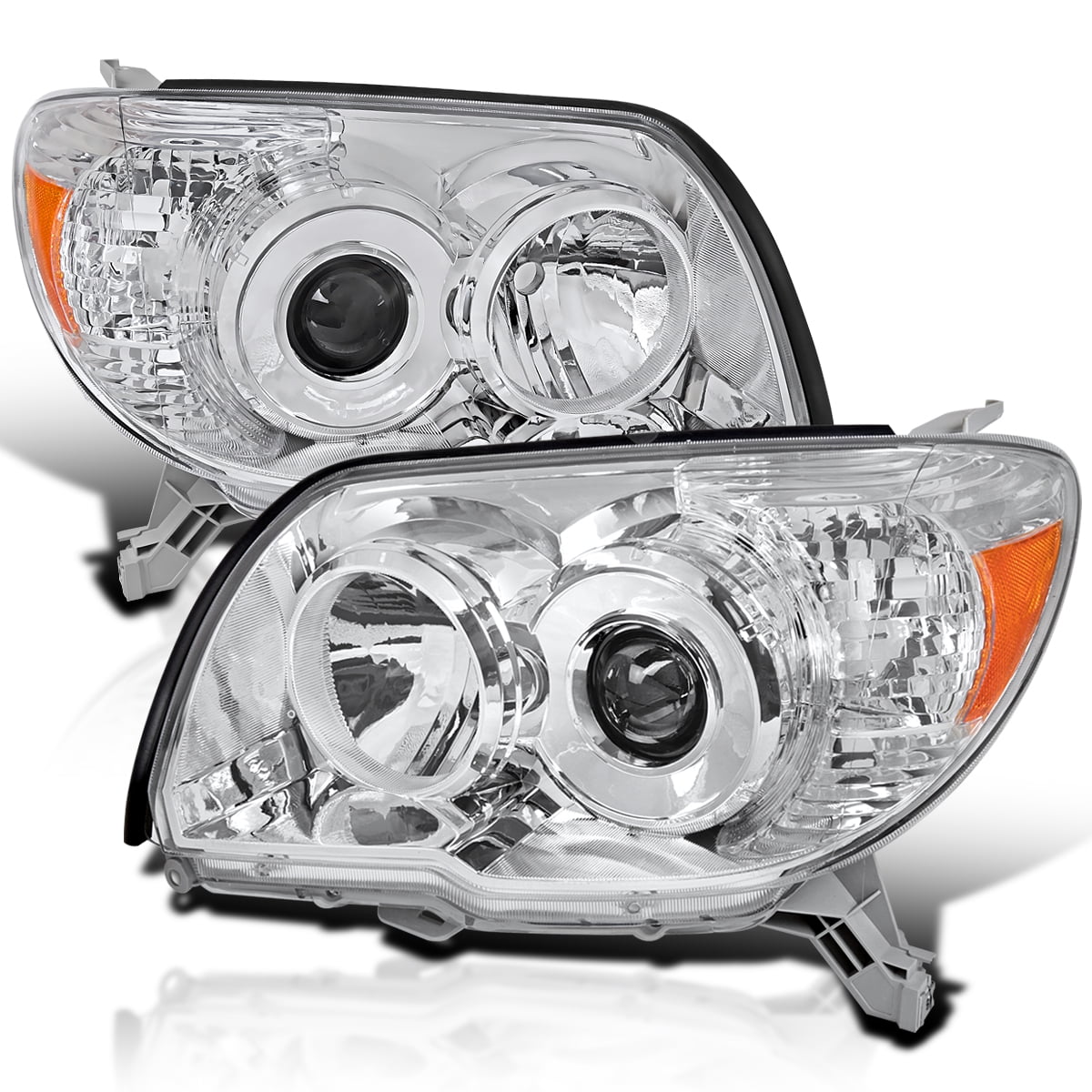 Spec-D Tuning Chrome Projector Headlights Compatible with 2006-2009 ...