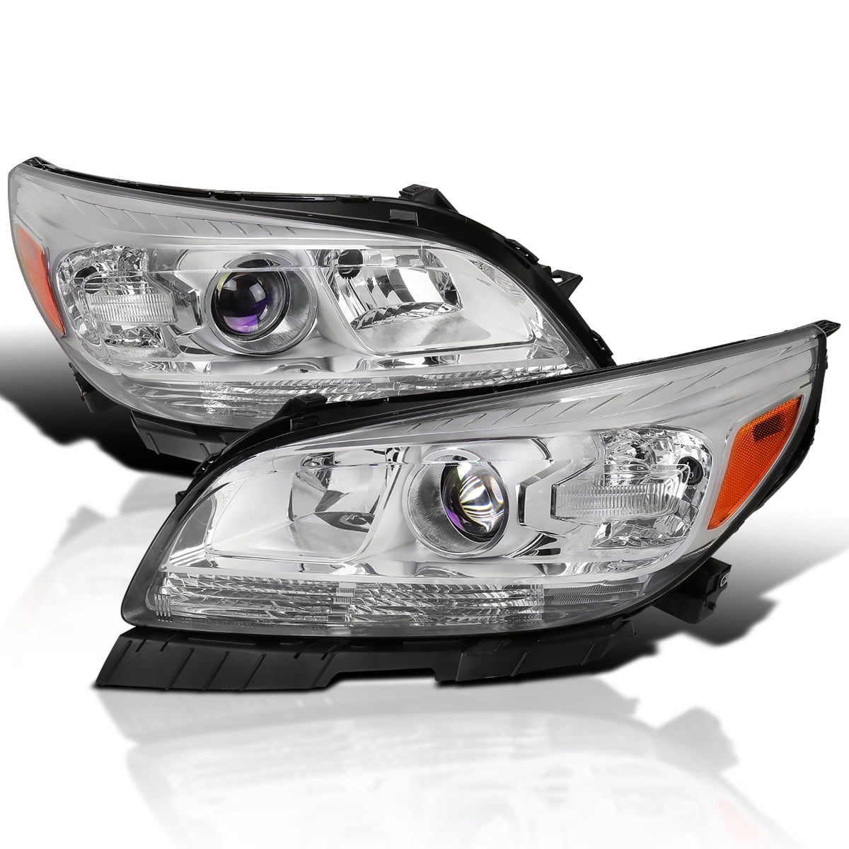 Spec-D Tuning Front Light Projector Headlights for 2013-2016 Chevy ...