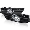 Spec-D Tuning Clear Bumper Driving Fog Lights + Bulbs + Switch ...