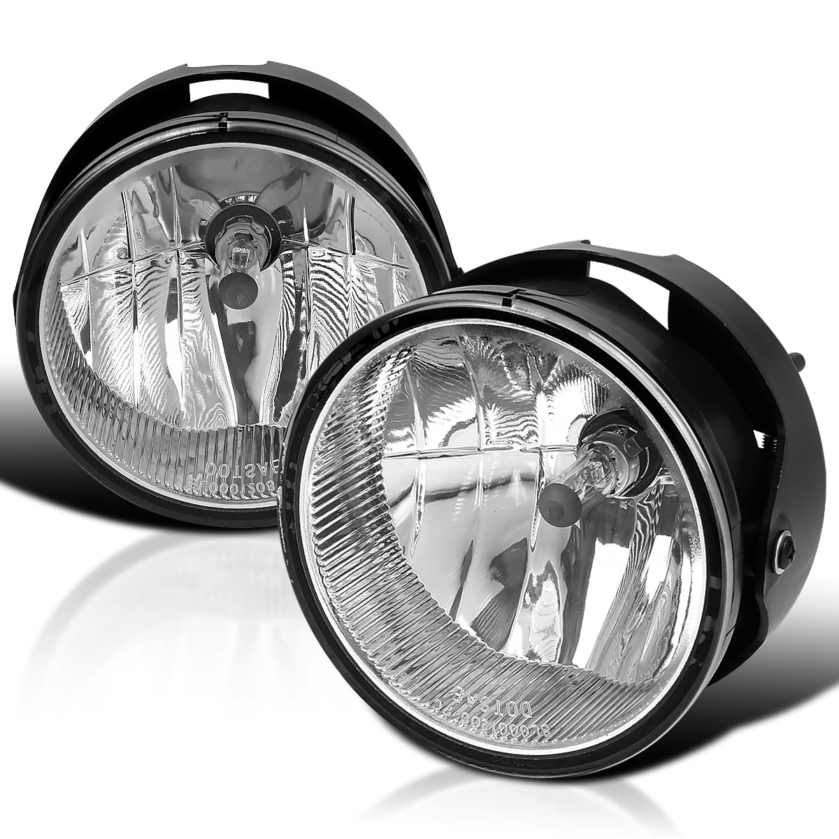 Spec-D Tuning Clear Driving Fog Lights + Bulbs Compatible with 2007 ...