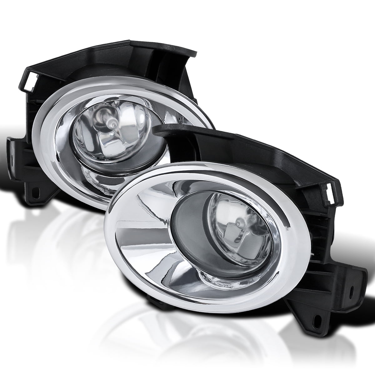 Spec-D Tuning Clear Driving Fog Lights + Bulbs + Switch Compatible with ...