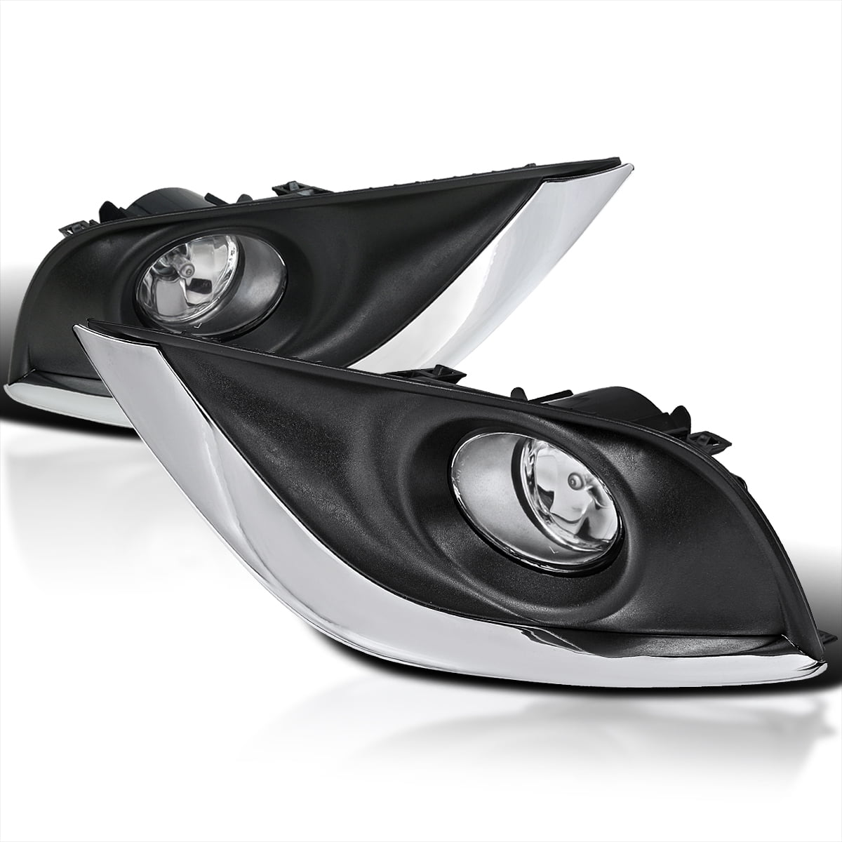 Spec-D Tuning Clear Lens Fog Lights + H11 Bulbs + Switch Included ...