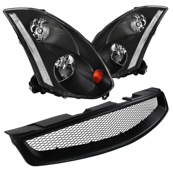 Spec-D Tuning Compatible with 2003-2005 Infiniti G35 Coupe 2Dr Black ...