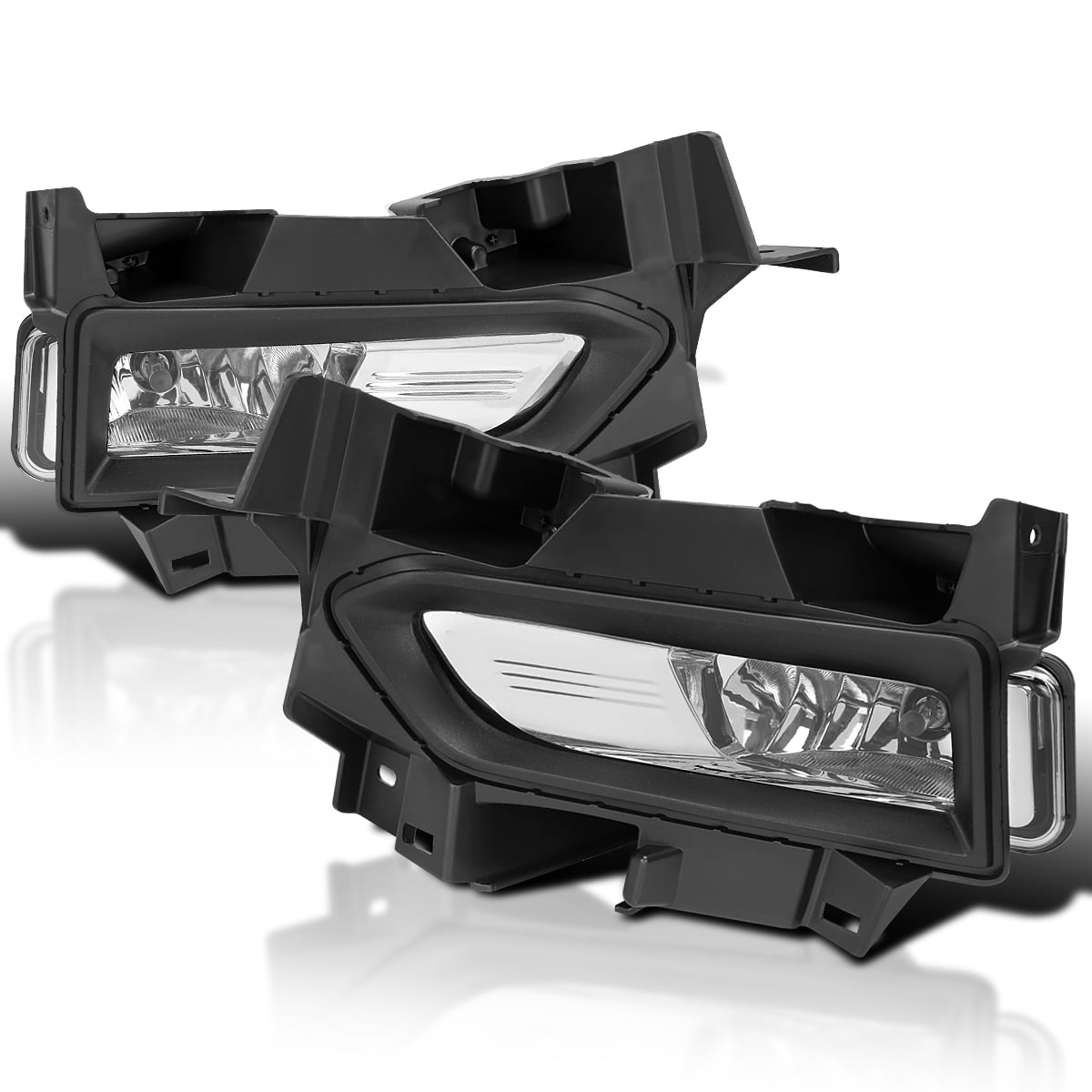 Spec-D Tuning Fog Lamp Clear Lens with OE Wiring and Switch Compatible ...