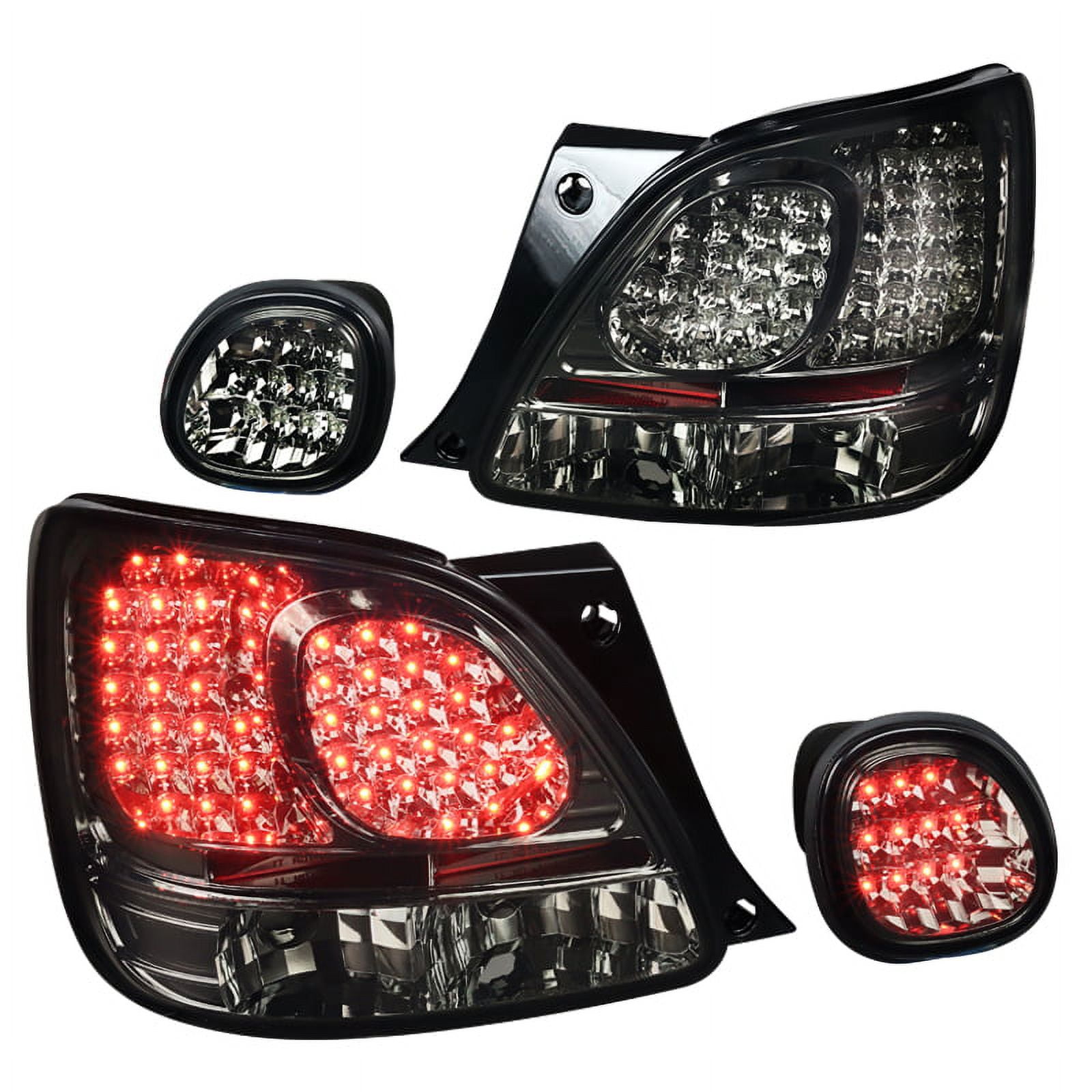 Spec-D Tuning For 1998-2005 Lexus Gs300/Gs400/Gs430 Smoke Led Tail ...