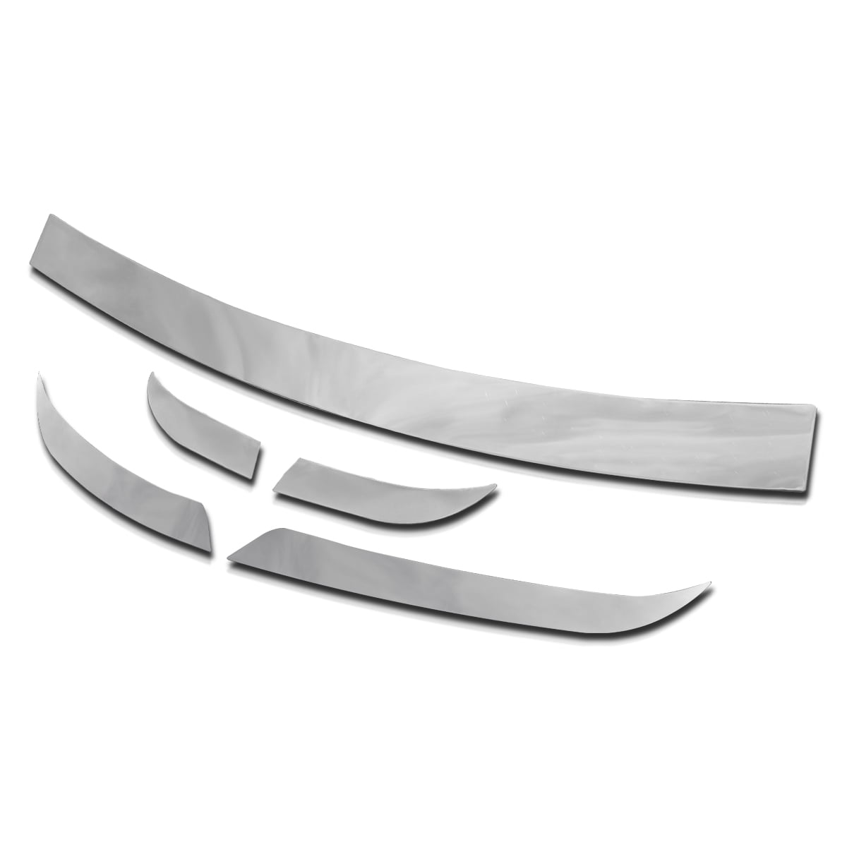 Spec-D Tuning Front + Rear Bumper Chrome Trim Compatible with 2005-2010 ...