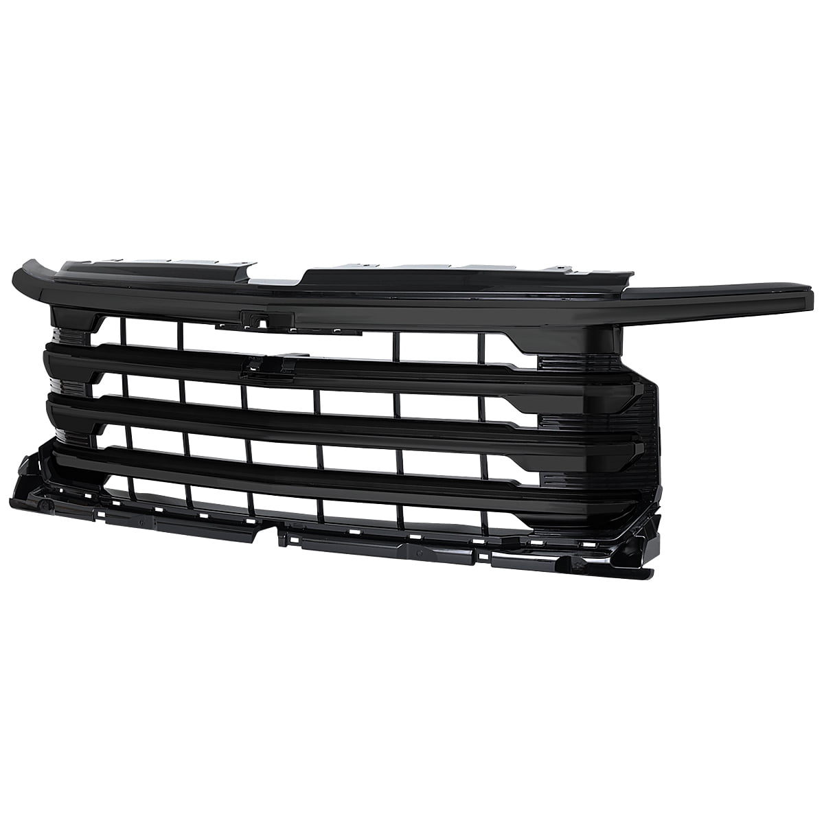 Spec-D Tuning Glossy Black High Country Look Front Hood Grille ...