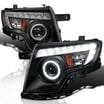 AKKON - Stylish LED Light Tube DRL Projector Headlights Pair for 2007 ...