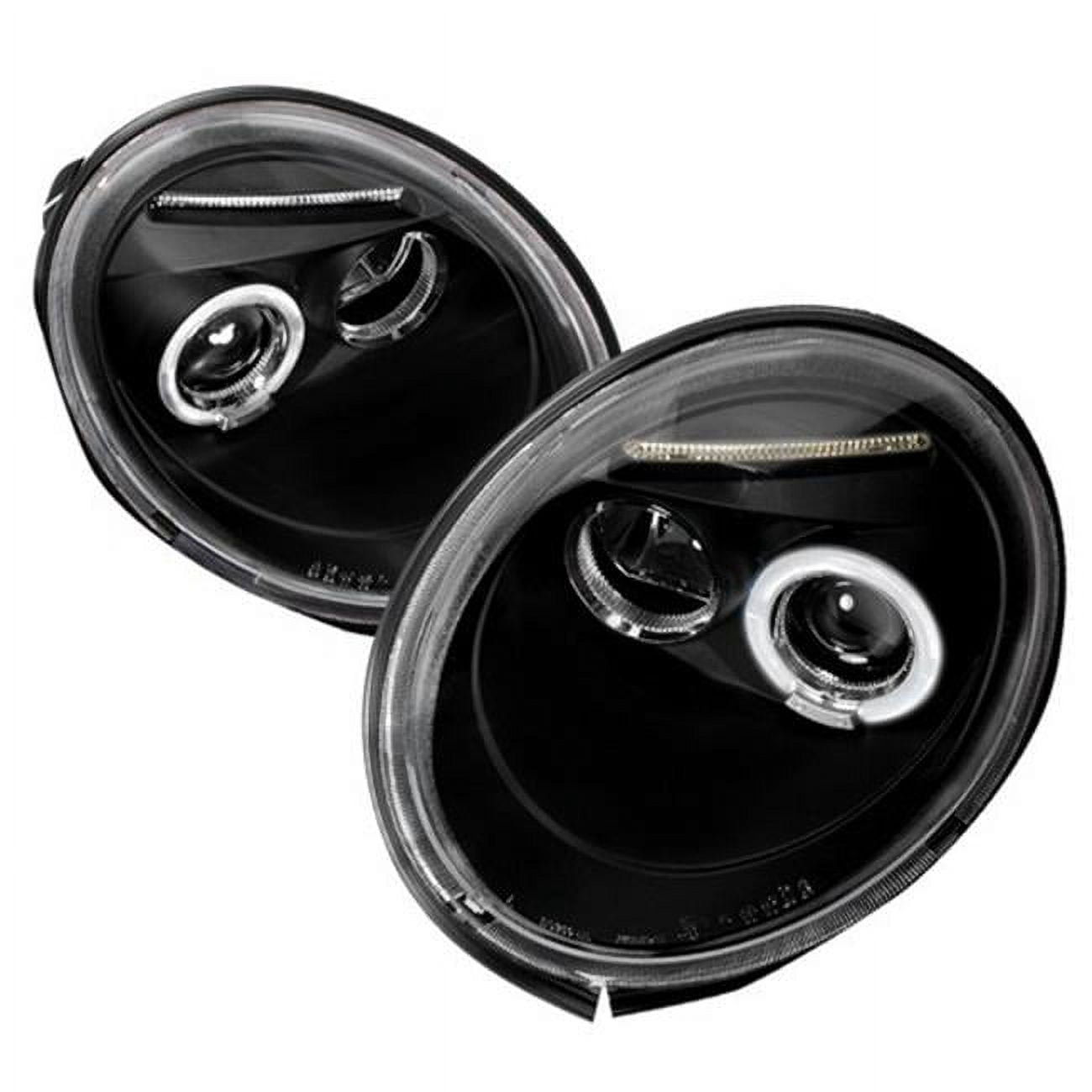 Spec-D Tuning Halo LED Projector Headlights for 98 to 05 Volkswagen ...