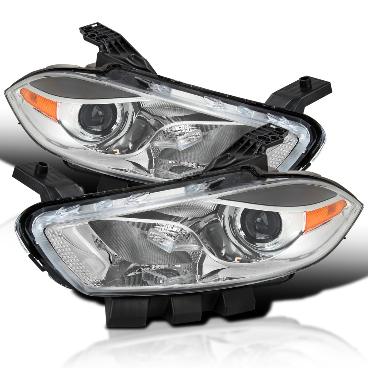 Spec-D Tuning Halogen Projector Headlights Compatible with 2013-2016 ...