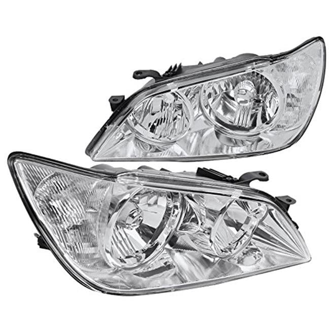 Spec-D Tuning Headlights for 2001-2005 Lexus IS300 - Chrome - Walmart.com