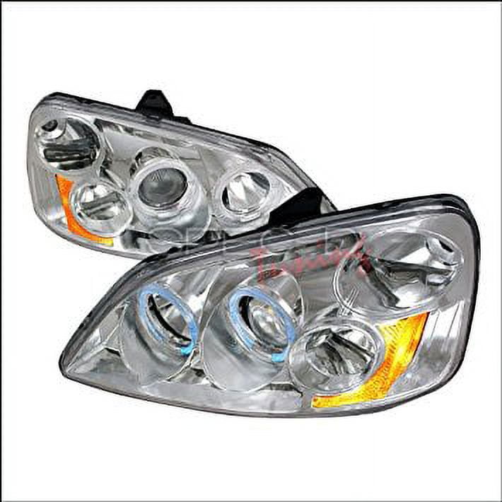 Spec-D Tuning Honda Civic 2001 2002 2003 LED Halo Projector Headlights ...