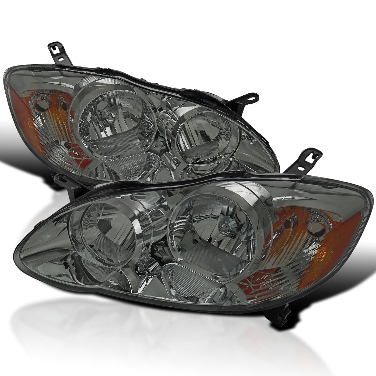 Spec-D Tuning JDM Light Smoke Headlights Compatible with 2003-2008 ...