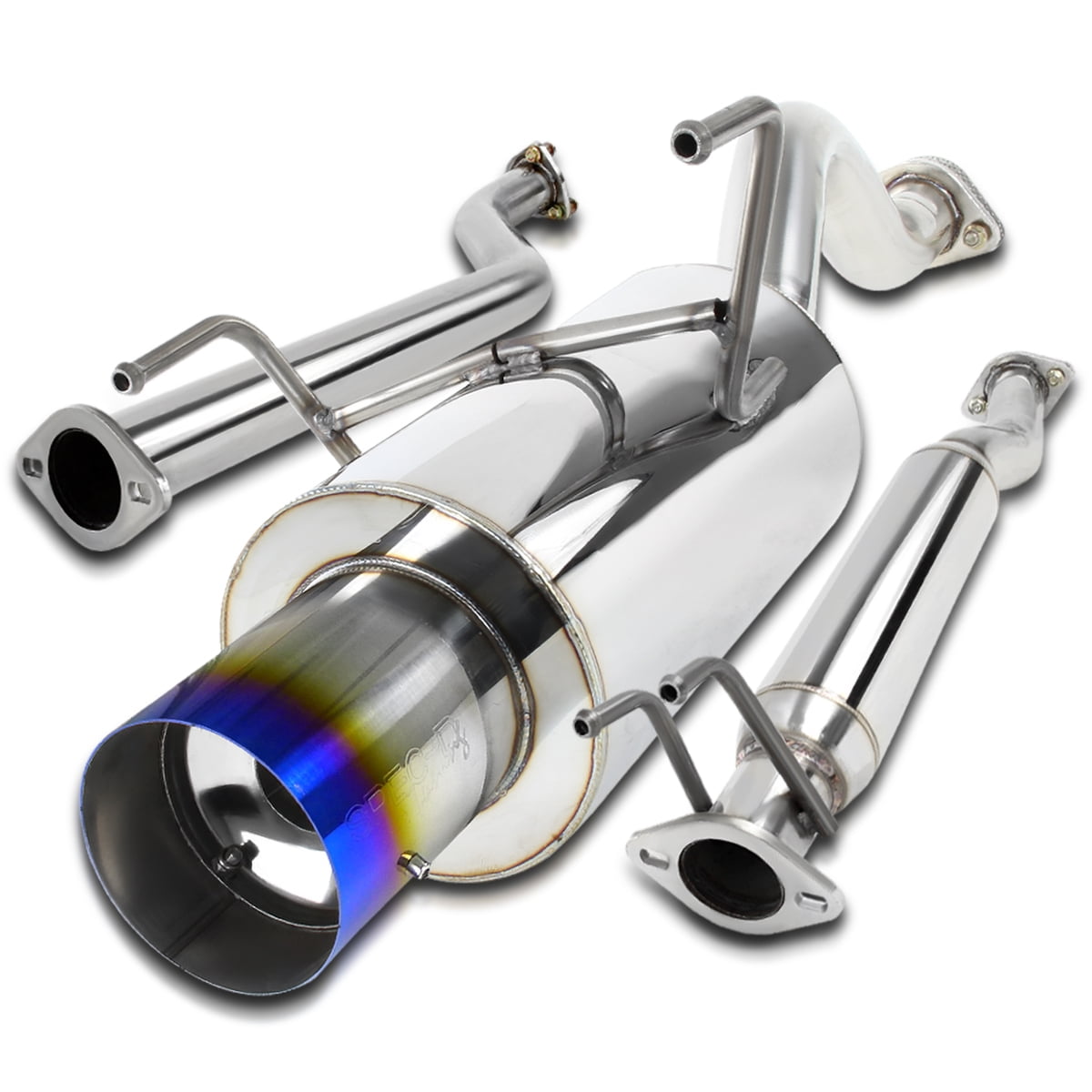 Spec-D Tuning Jdm 4" Tip Catback System Dc5 Compatible with 2002-2006 ...
