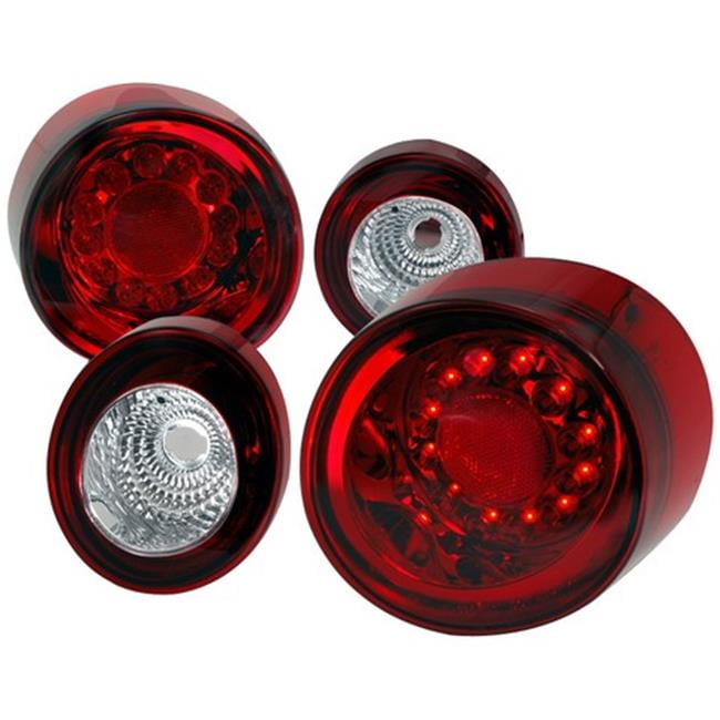 Spec-D Tuning LED 2 Door Tail Lights for 05 to 10 Chevrolet Cobalt- Red ...