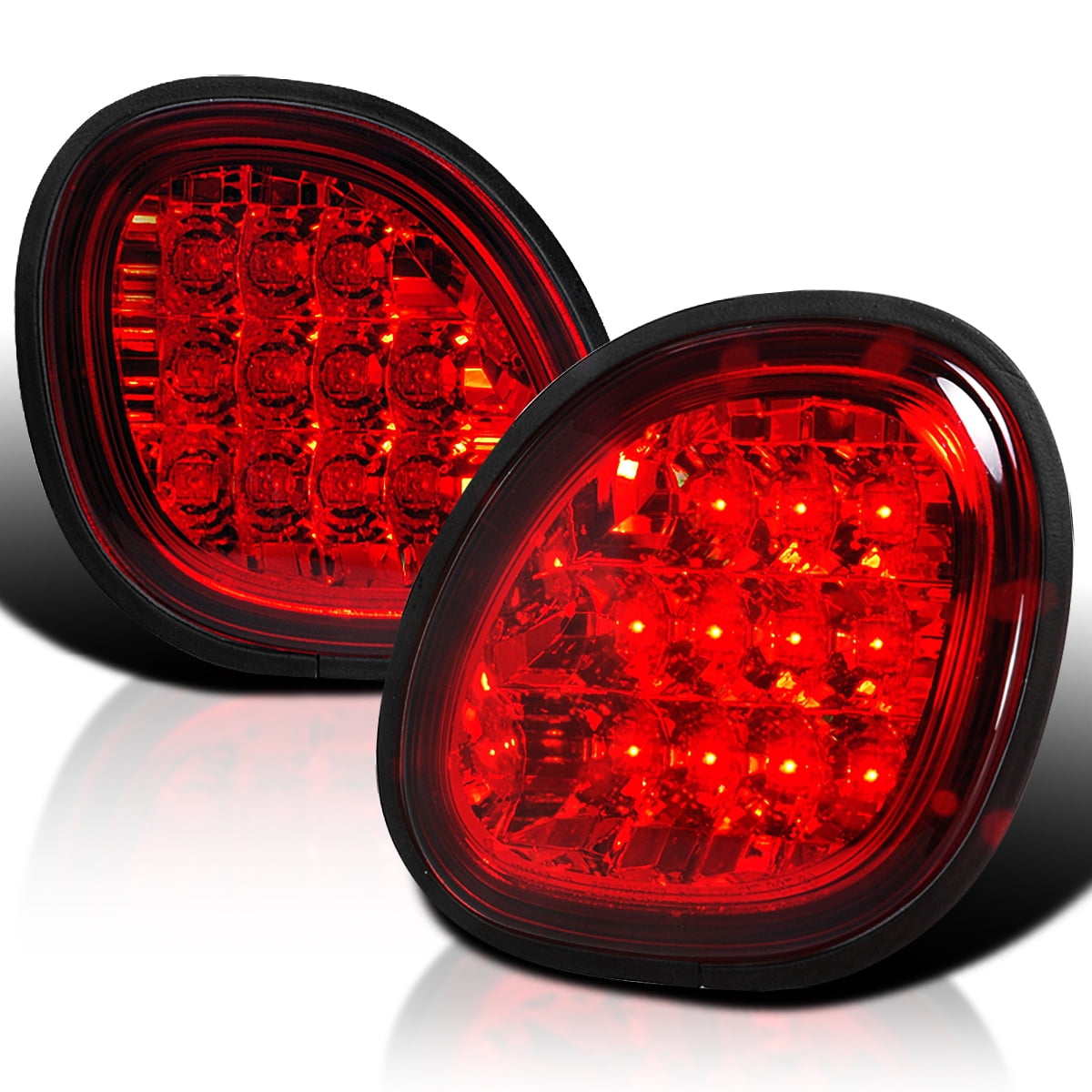 Spec-D Tuning LED Red Tail Lights Compatible with 1998-2005 Lexus GS300 ...