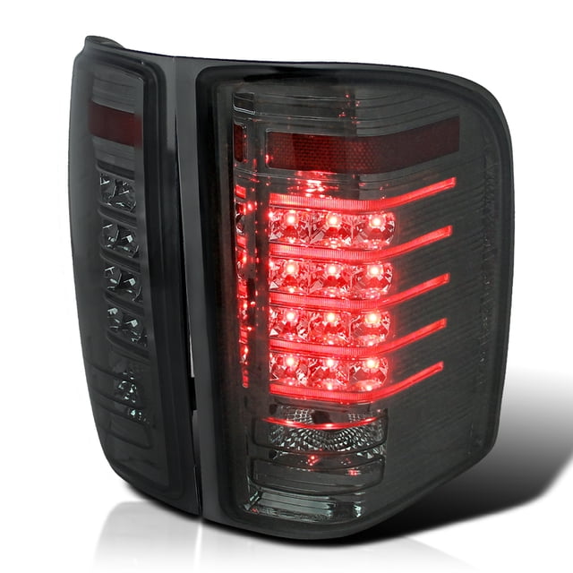 Spec-D Tuning LED Smoke Tail Lights Compatible with 2007-2013 Chevy ...