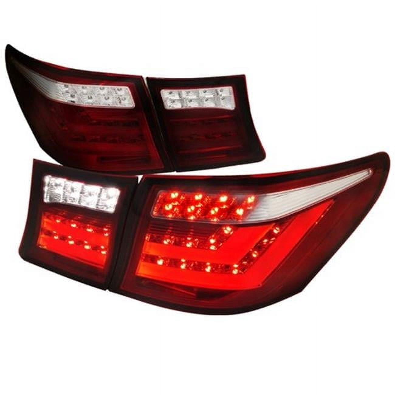 Spec-D Tuning LED Tail Light for 07 to 09 Lexus LS460 - Red - 13 x 21 x ...