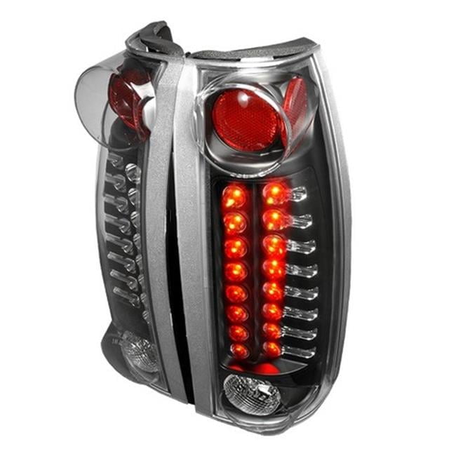 Spec-D Tuning LED Tail Lights for 88 to 98 Chevrolet C10- Black ...