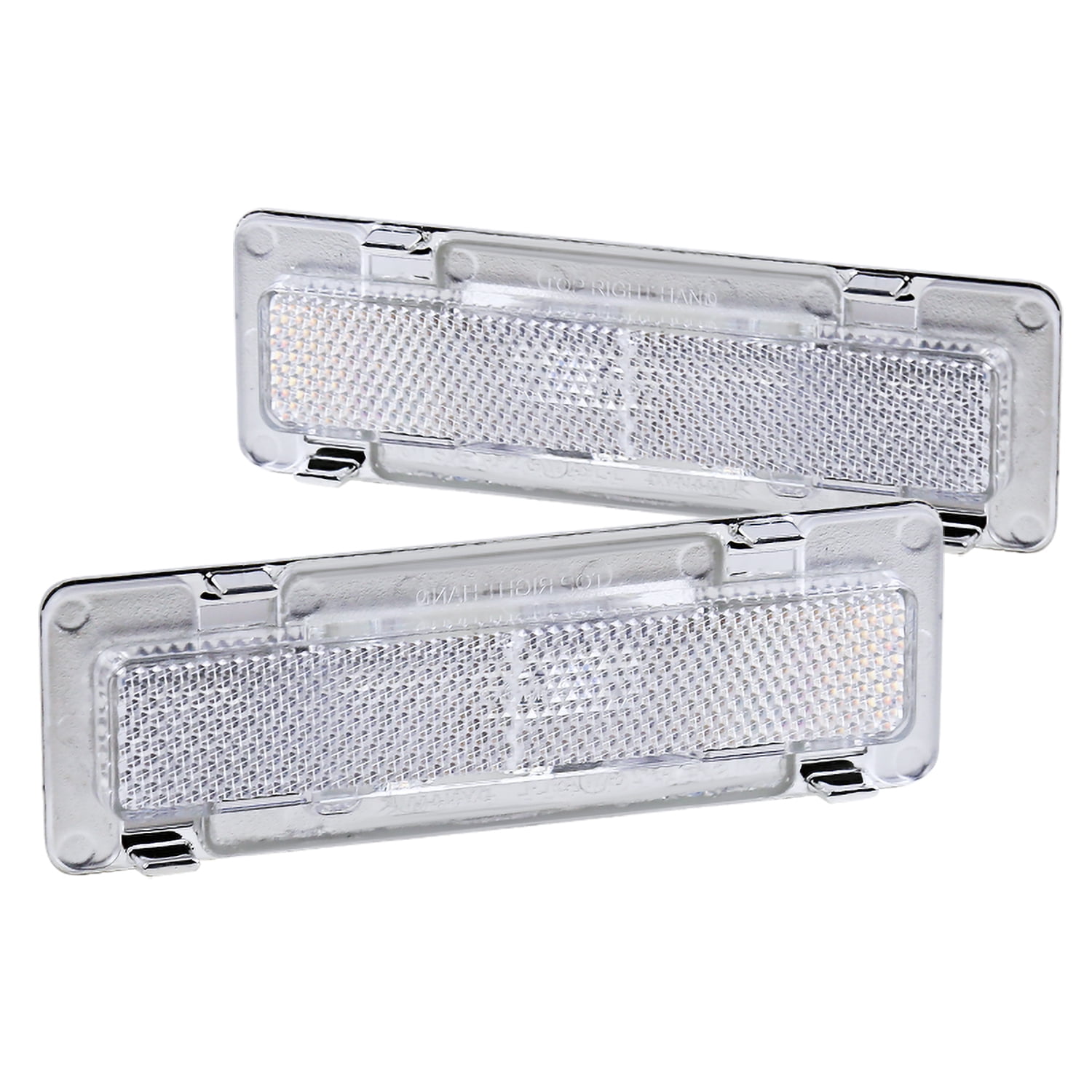 Spec D Tuning LSM-CMR85-RS Chrome Factory Style Side Marker Lights for ...