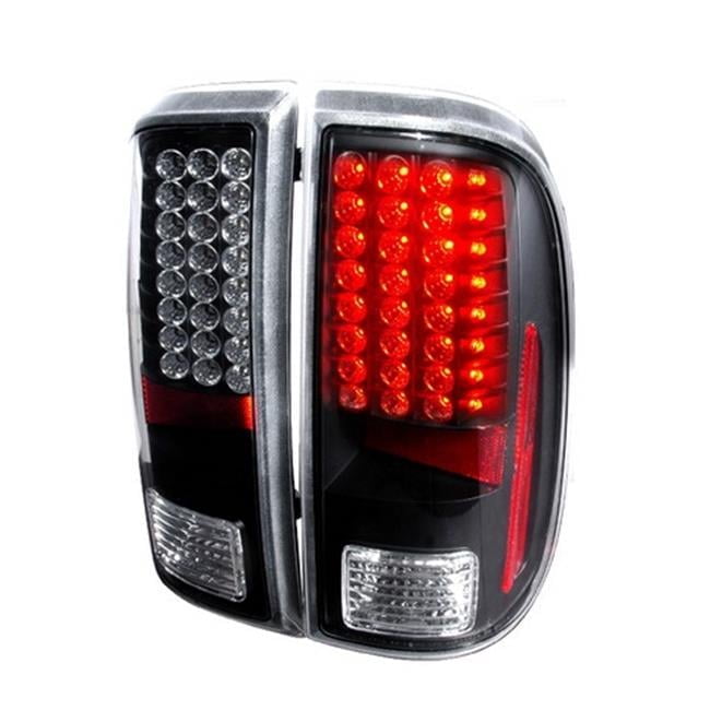 Spec-D Tuning LT-F25008JMLED-KS LED Tail Lights for 08 to 11 Ford F250 ...