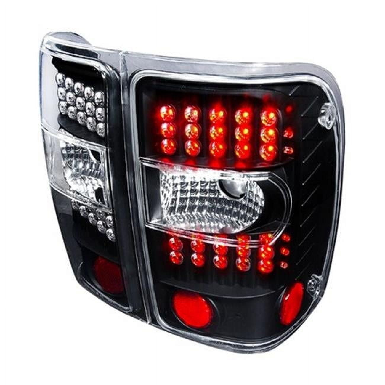 Spec-D Tuning LT-RAN01JMG2LED-KS LED Tail Lights for 01 to 04 Ford Ranger- Chrome - 6 x 20 x 13 ...