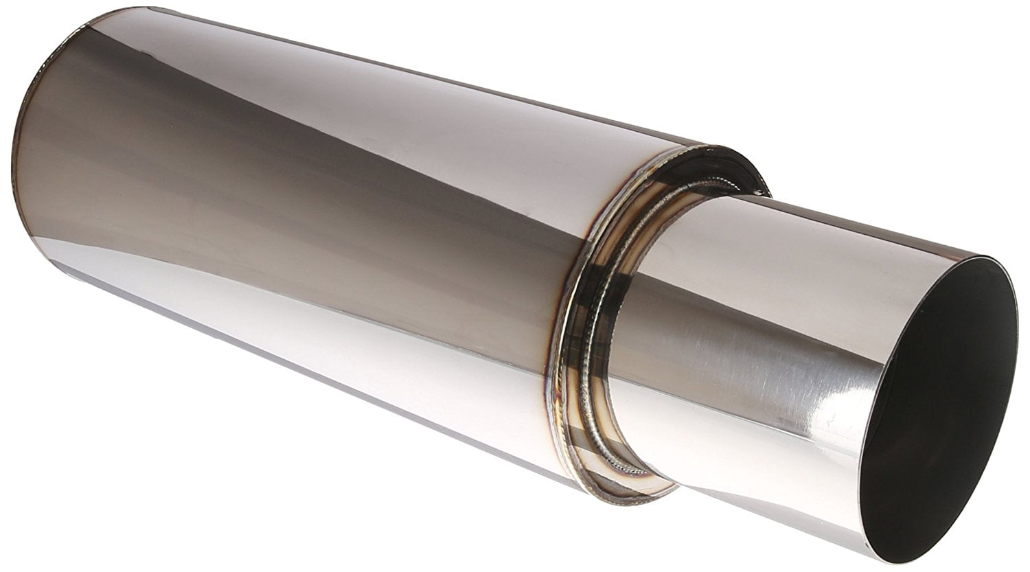 Spec-D Tuning MF-RS310 Universal 4" Tip Jdm N1 Style Muffler Hi Flow ...