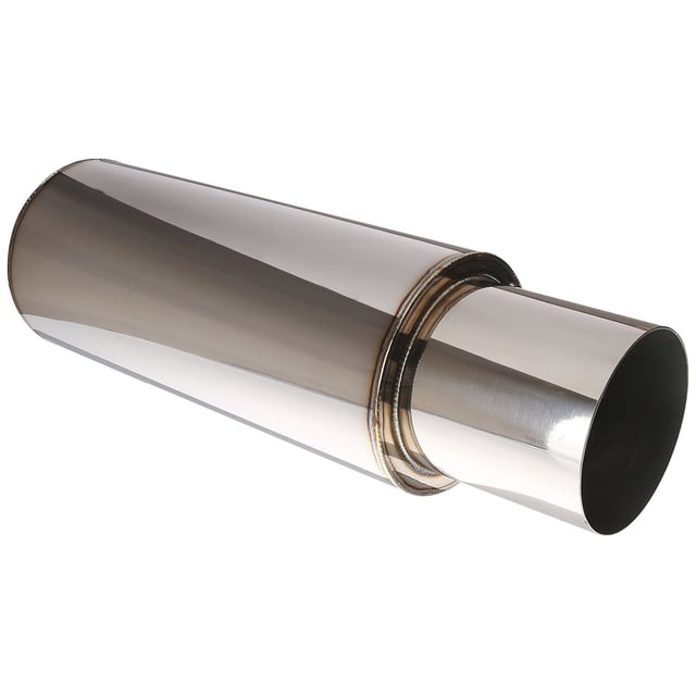 Spec-D Tuning MF-RS310 Universal 4" Tip Jdm N1 Style Muffler Hi Flow ...