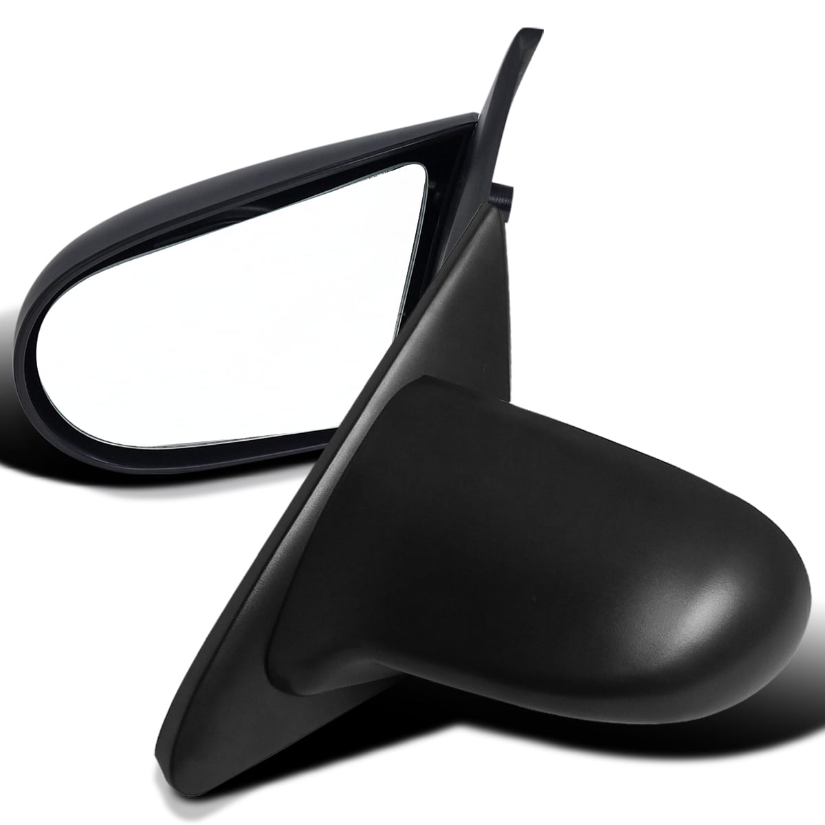 Spec-D Tuning Manual Sports Side Mirrors Black Compatible with 1992 ...