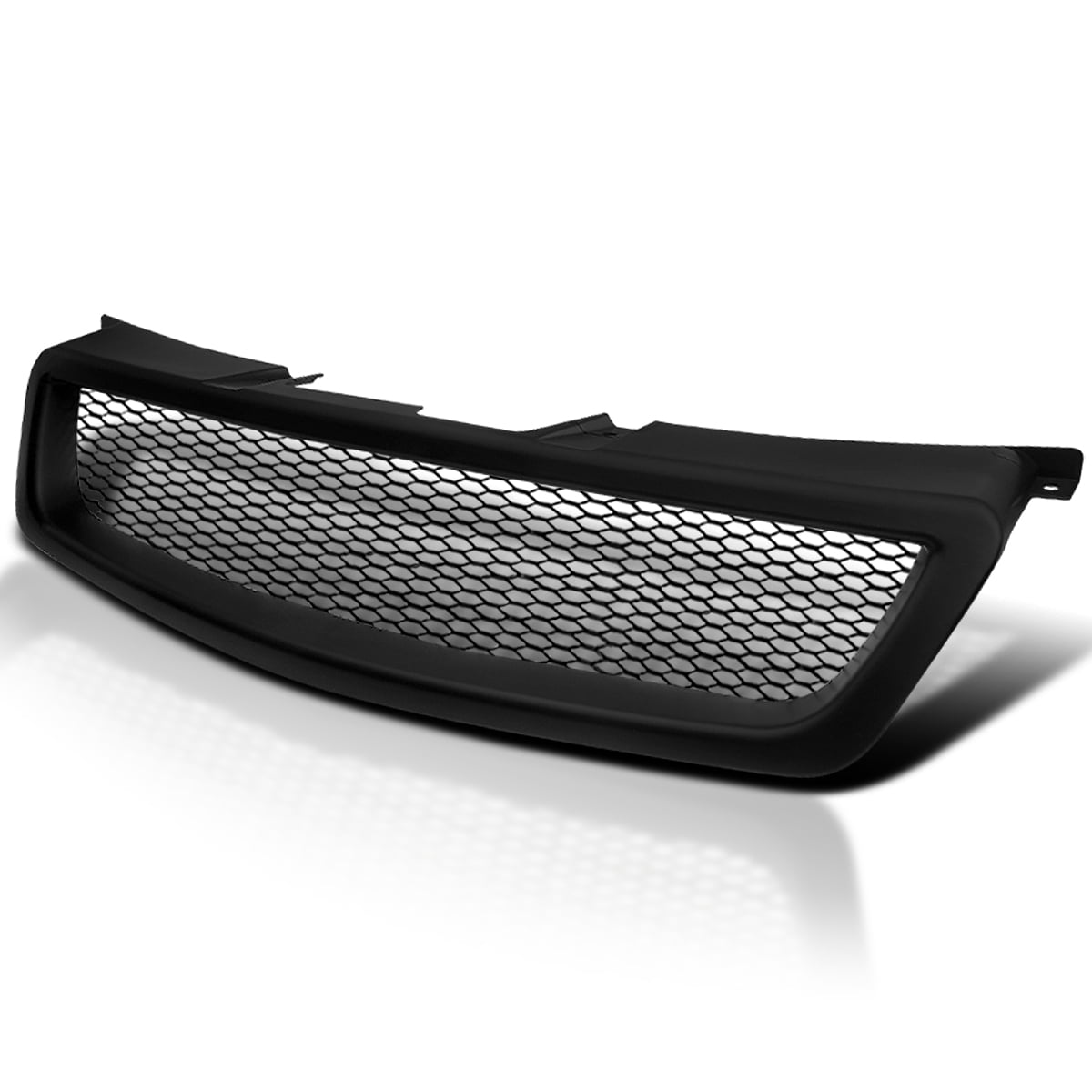 Spec-D Tuning Mesh Honeycomb Style Bumper Grille Matte Black Compatible ...