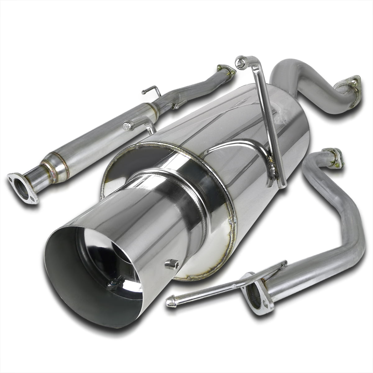 Spec-D Tuning N1 Catback Exhaust Muffler Compatible with 1994-2001 ...