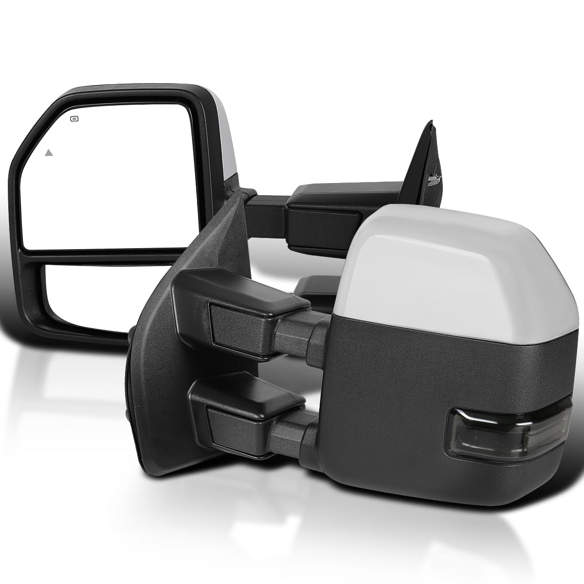 Spec-D Tuning Power Heated Temper Sensor Tow Mirrors+Smoke LED Signal ...