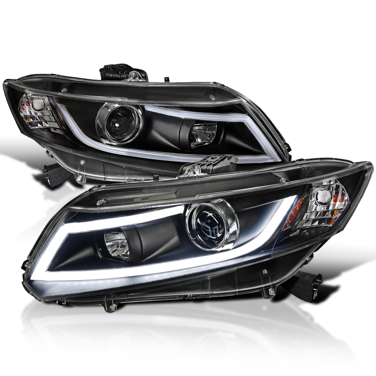 Spec-D Tuning 2LHP-JET11JM-TM Projector Headlights for 11 to 12 ...
