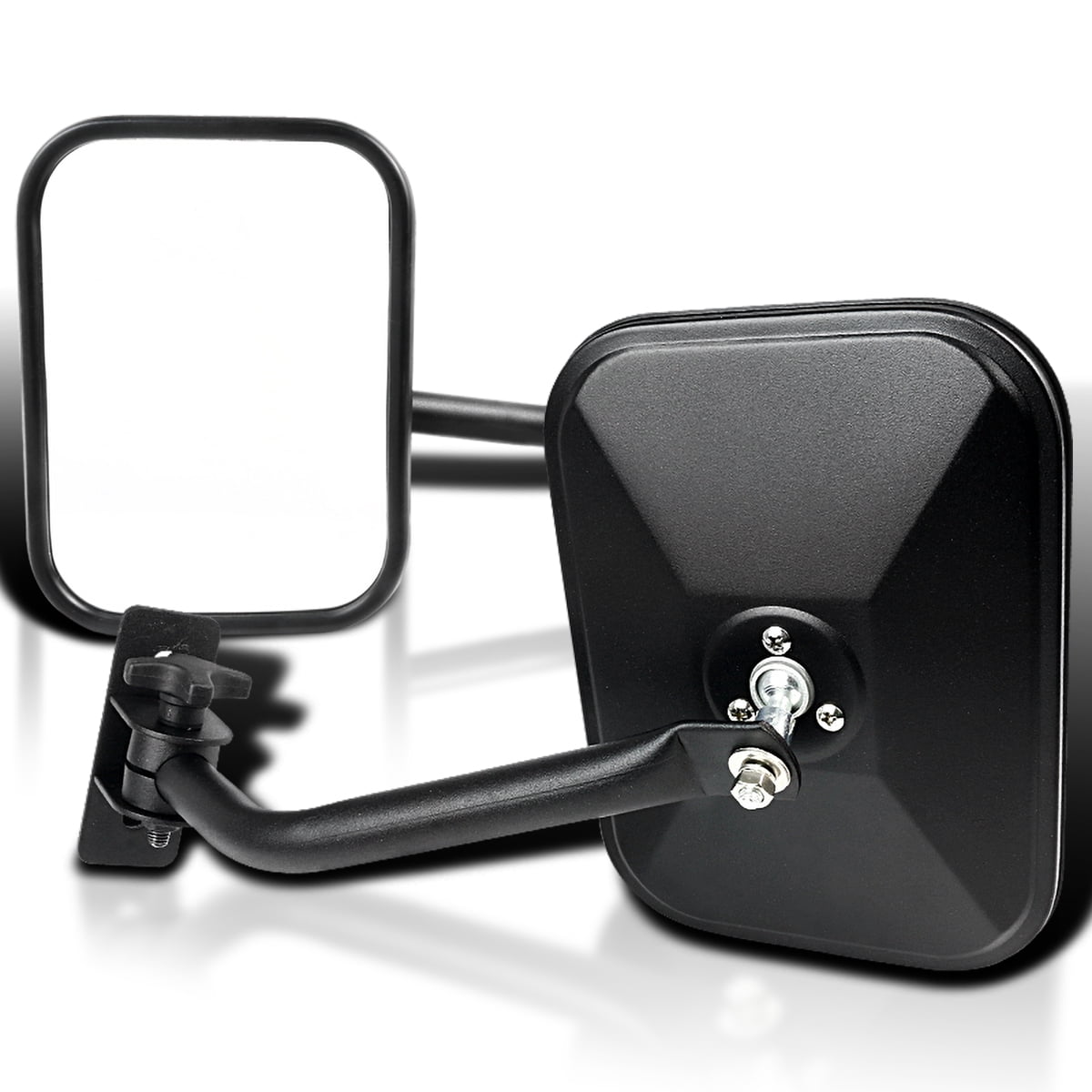 Spec-D Tuning Quick Release Rectangular Relocation Mirrors Pair ...