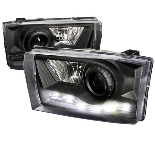 Spec-D Tuning R8 Style LED Projector Headlight for 99 to 04 Ford F250 ...