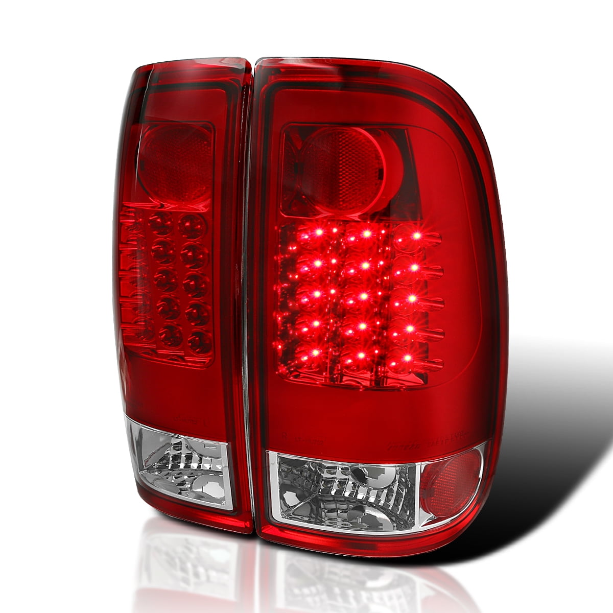 Spec-D Tuning Red LED Tail Lights Compatible with 2008-2016 Ford ...