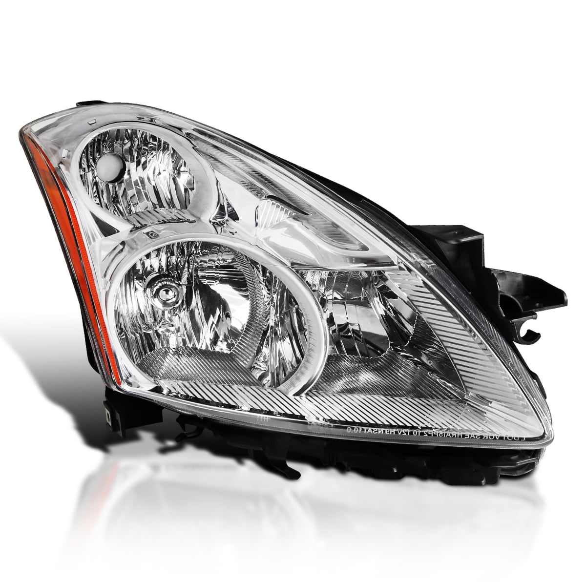 Spec-D Tuning Chrome Headlight, Right Passenger Side, Compatible with ...