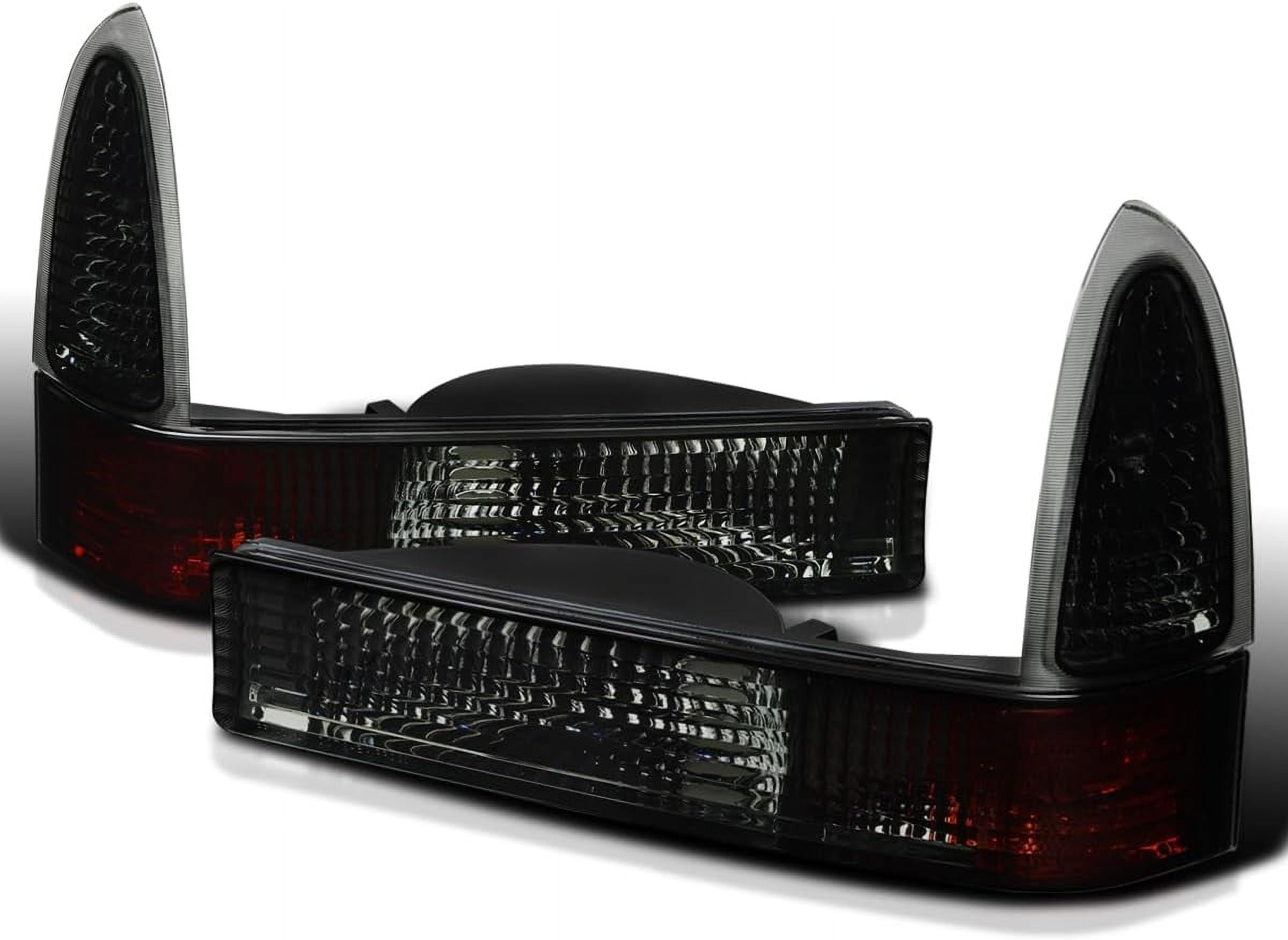 Spec-D Tuning Smoke Lens Bumper Corner Lights Compatible with 1999-2004 ...